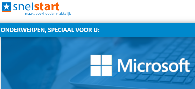 Heb je een Microsoft-mailserver en verstuur je e-mails in SnelStart 12 ...